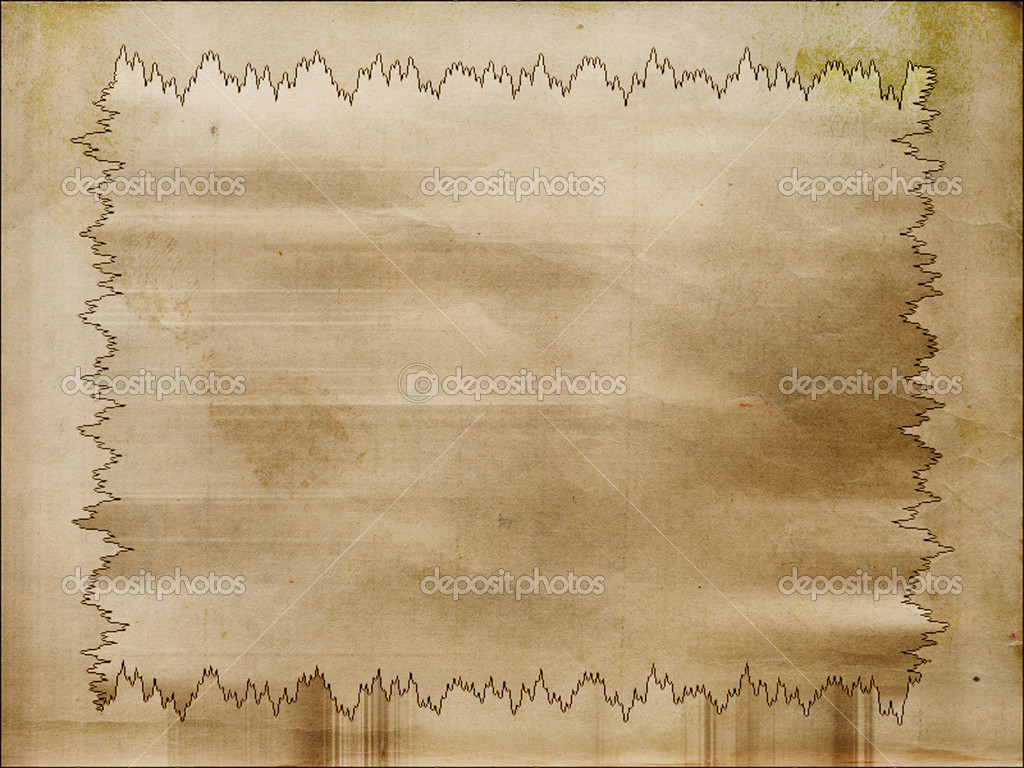 Vintage old paper background with frame ⬇ Stock Photo, Image by ...