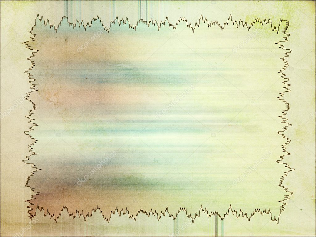 Vintage old paper background with frame ⬇ Stock Photo, Image by ...