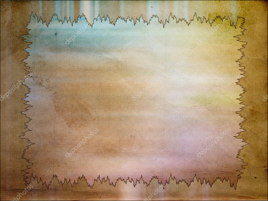 Vintage old paper background with frame Stock Photo by ©love1990 28196903