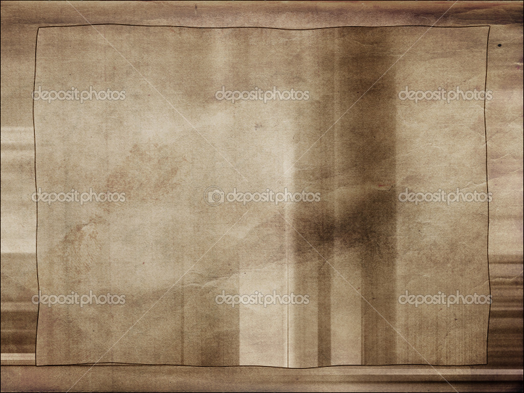 Vintage old paper background with frame — Stock Photo © love1990 #28369467