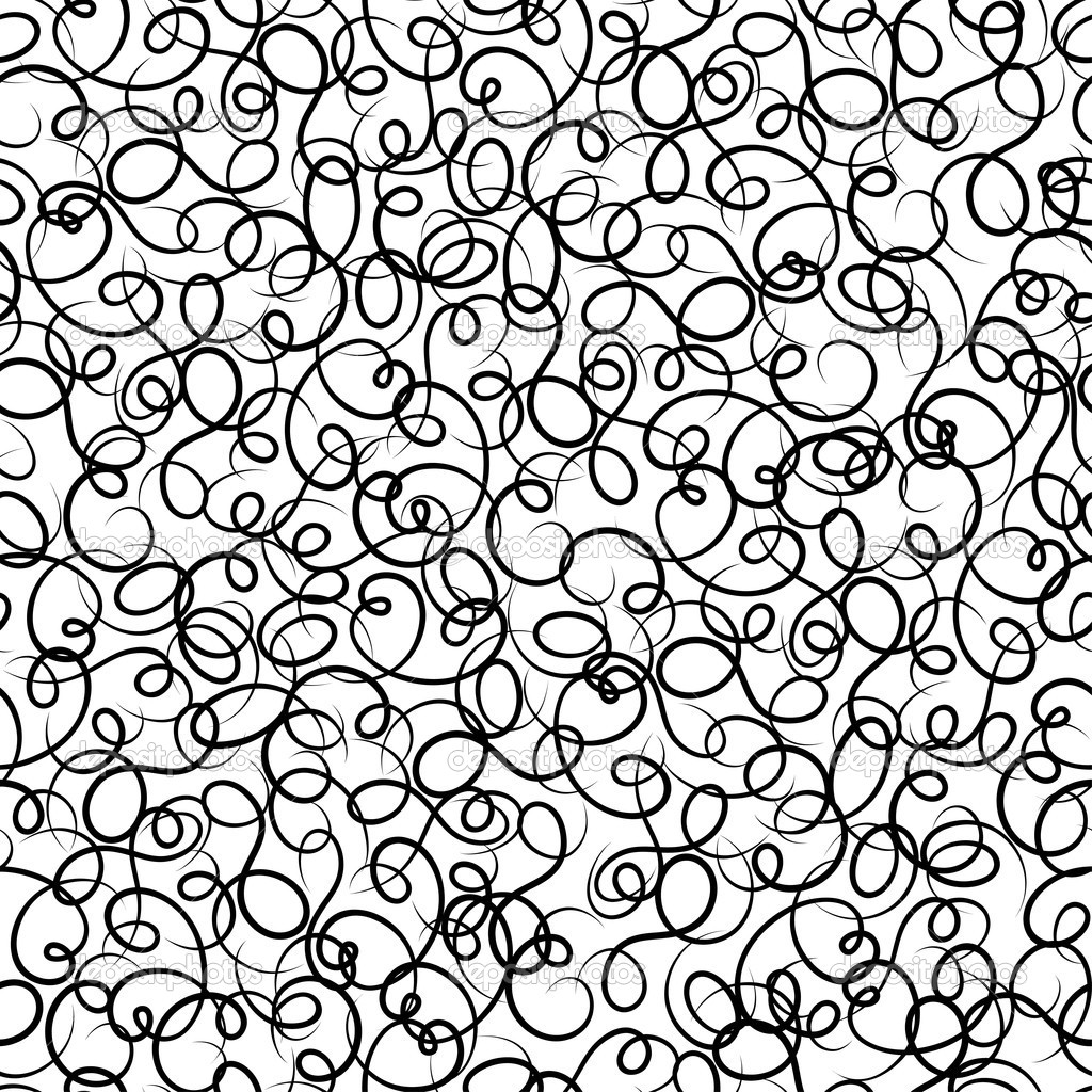 Seamless pattern of abstract swirls. Stock Vector Image by ©incomible ...