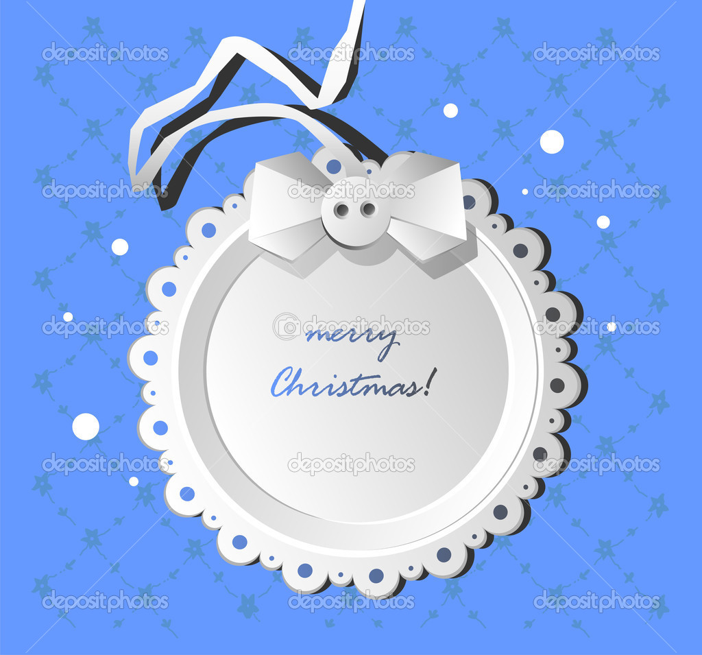 Christmas shape — Free Stock Vector © Elena_Bessonova #32889437