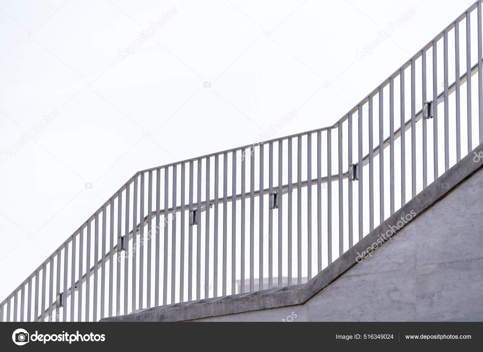 Railing Stairs City Center Modern Architecture — Stock Photo © Cavan ...