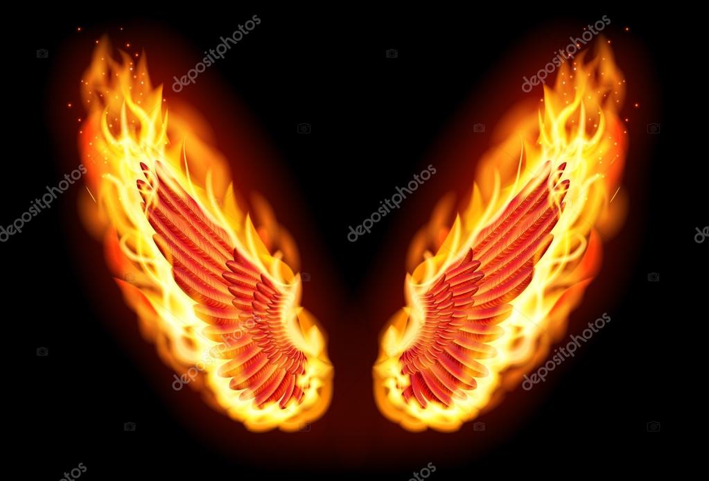 Fire wings Stock Photo by ©BS_Lexx 16368805