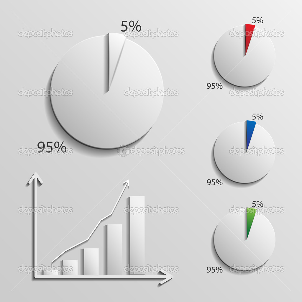 Infographic 5 percent Stock Vector by ©BS_Lexx 29392859