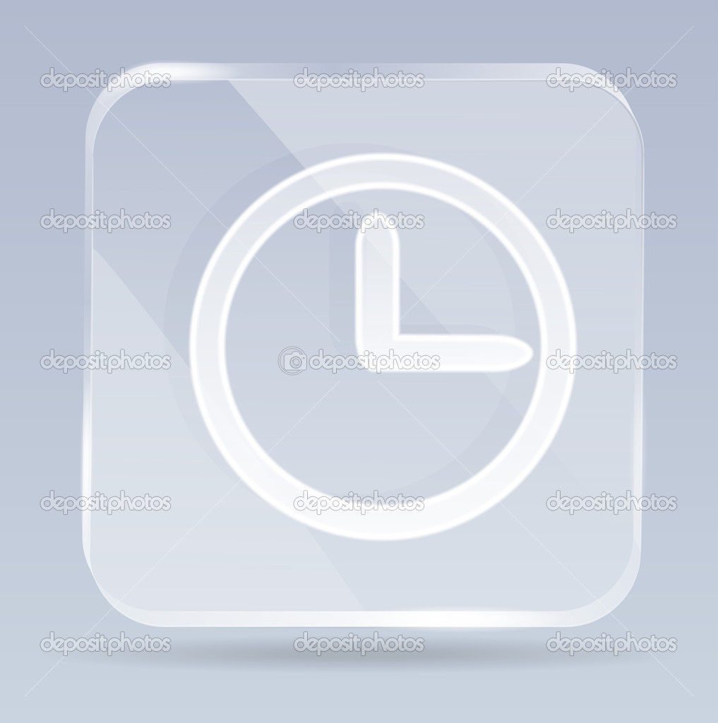 Glass clock face icon Stock Vector Image by ©BS_Lexx #31971963