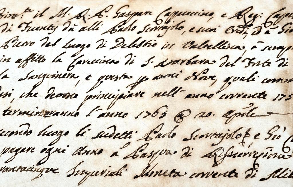 Manuscript — Stock Photo © scis65 #19281745