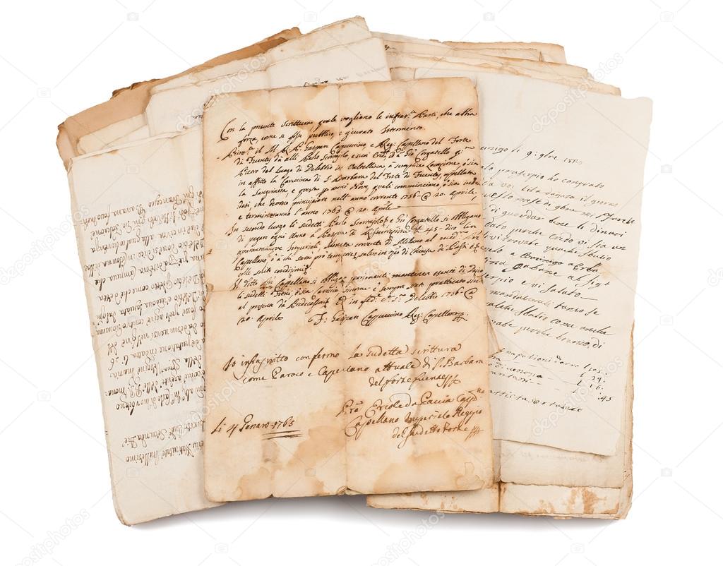 Manuscritos antiguos — Foto de Stock #22158129 — Depositphotos
