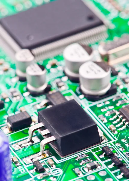 Soldier transistor on board electronics - Stock Image - Everypixel