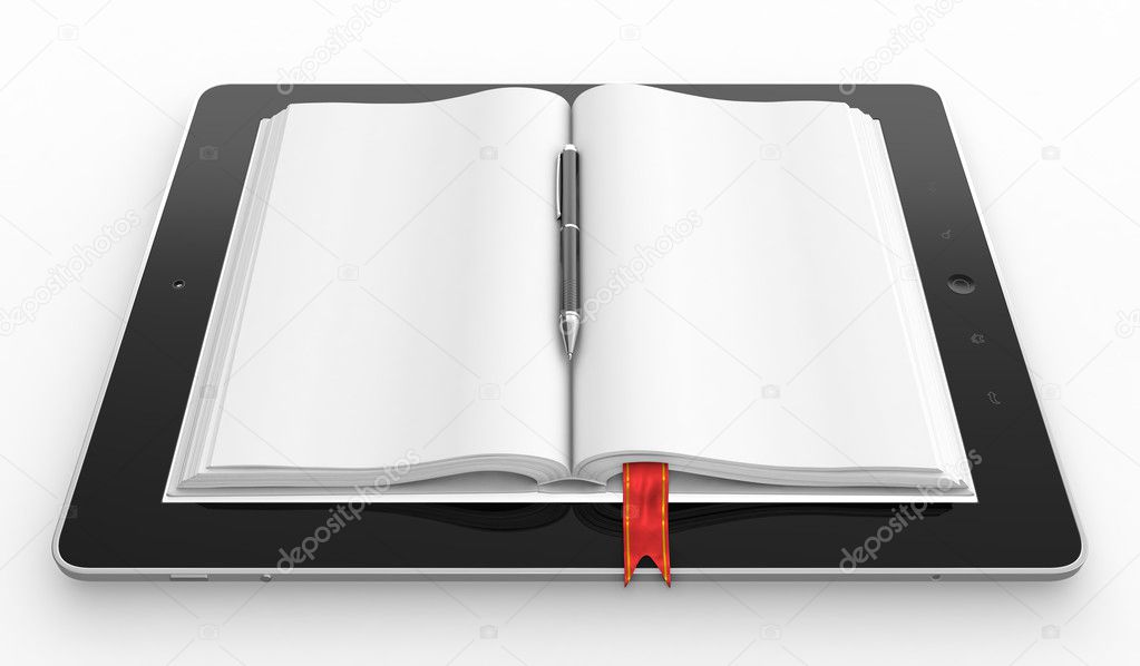 Digital library Stock Photo by ©vasabii777 13691879