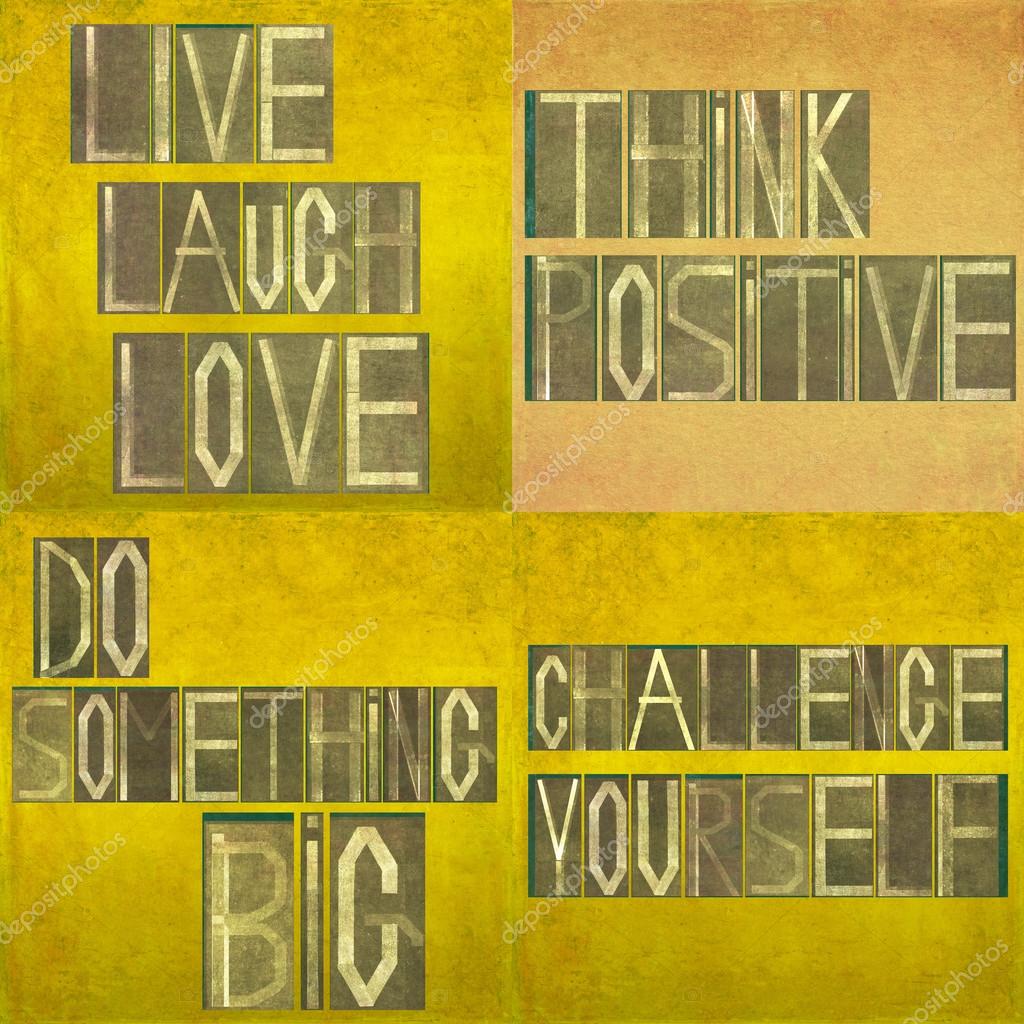 Positive messages — Stock Photo © anjalilikespeppersauce #31241349