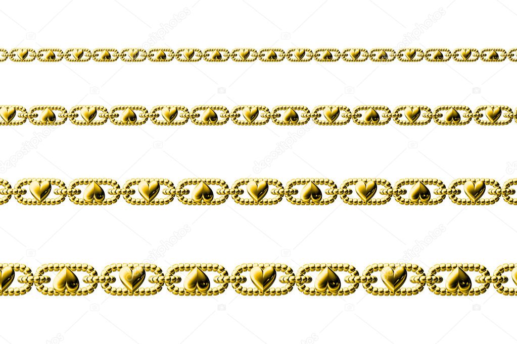Four chains parallel to each other Stock Photo by ©Boykung 22086429