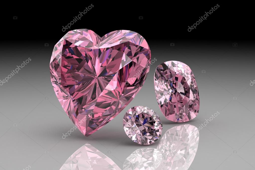 Pink diamond Stock Photo by ©Boykung 33469069