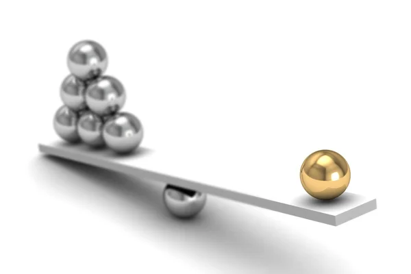 Disbalance (high resolution 3D image) Stock Photo by ©Boykung 22097355