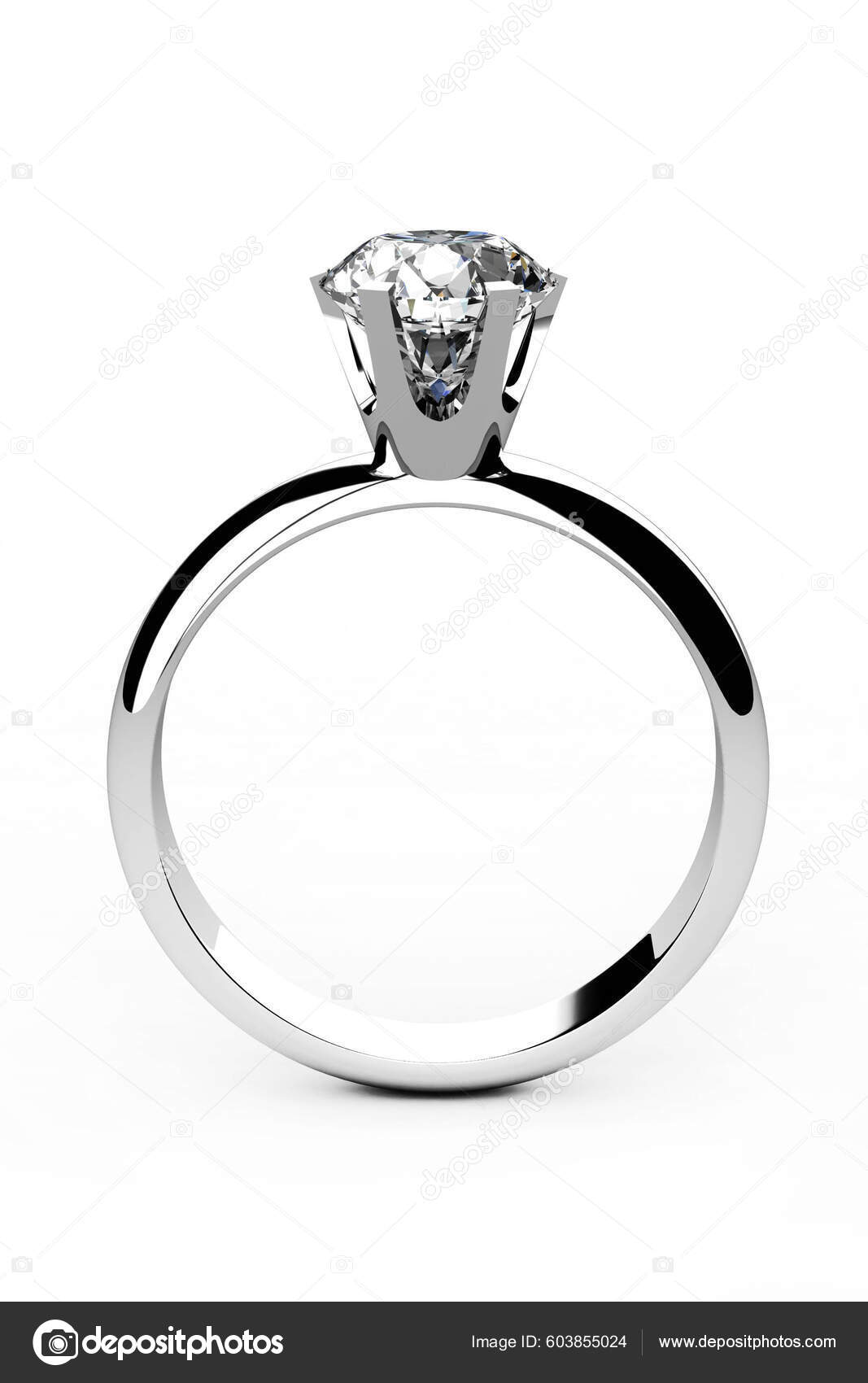 Wedding Ring White Background High Resolution Image — Stock Photo ...