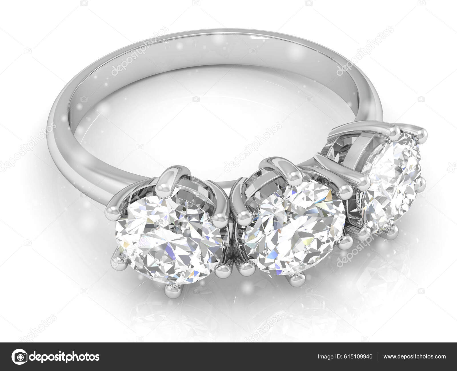Wedding Ring Rendering High Resolution Image — Stock Photo © Boykung ...