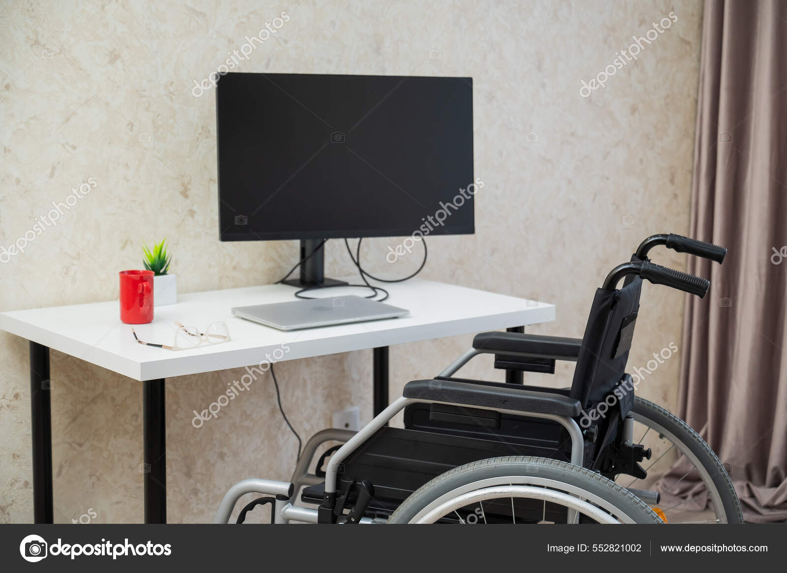 Wheelchair Computer Desk