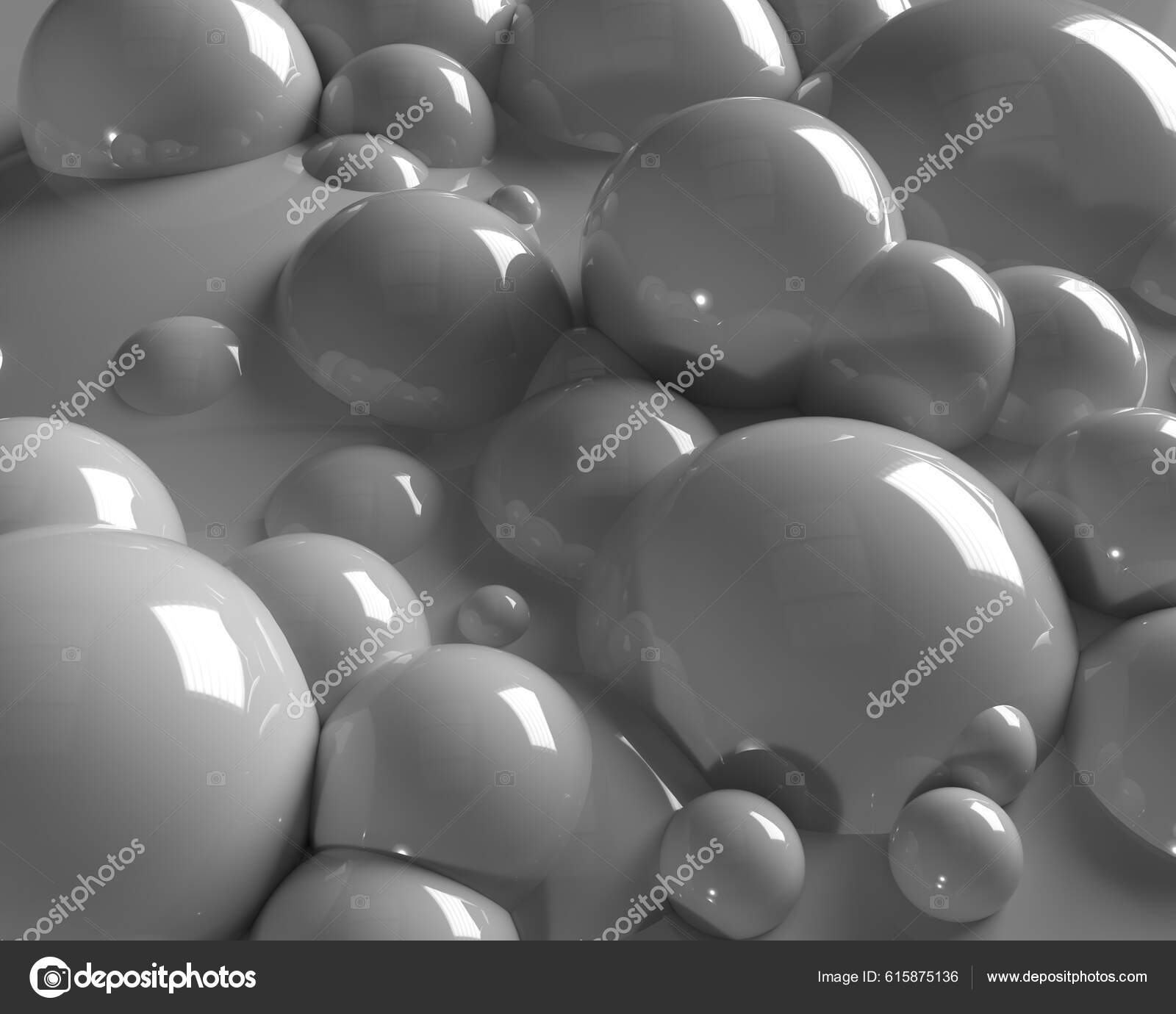 White Gray Shiny Bubbles Texture Illustration — Stock Photo © inside ...