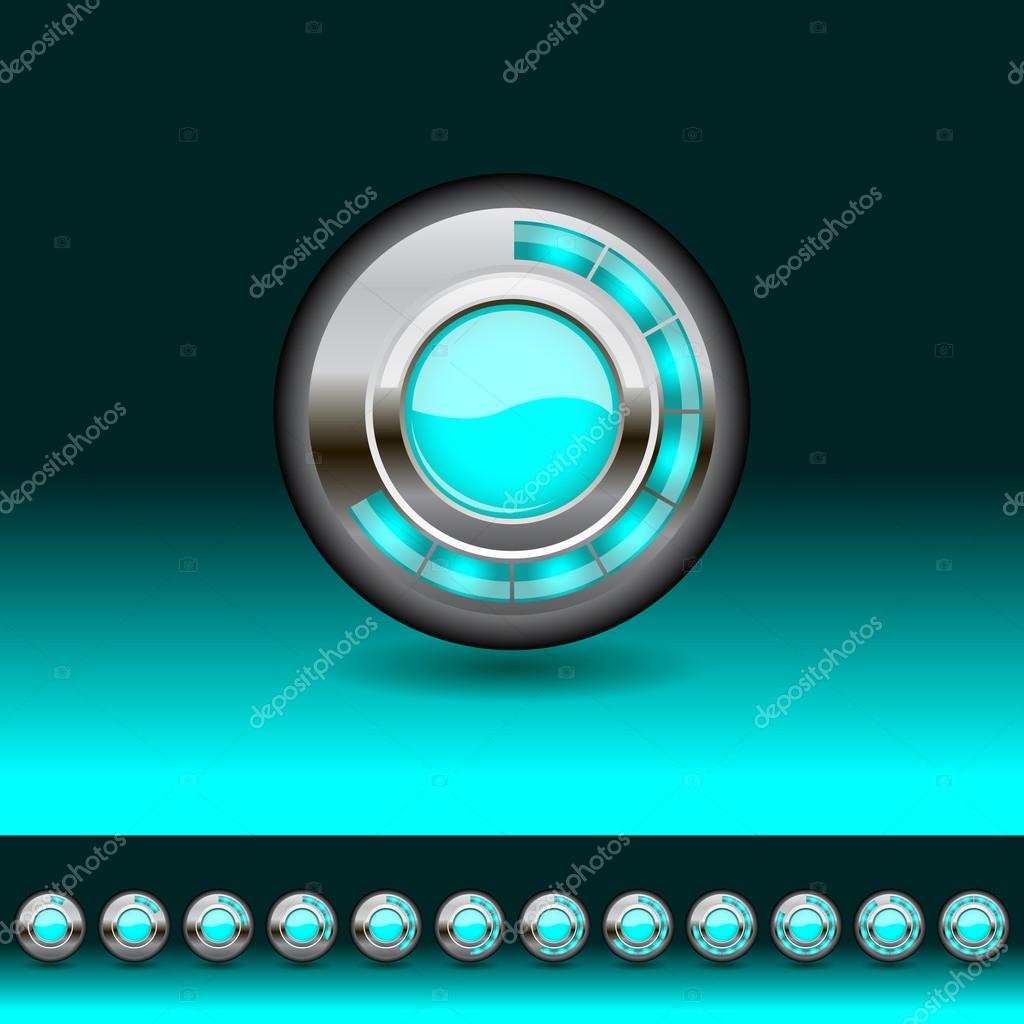 Loading button for your website Stock Vector Image by ©1001_holiday ...