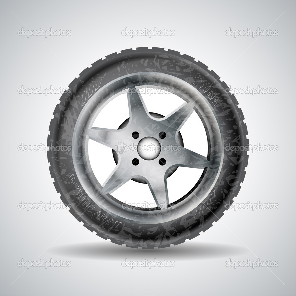 Wheel Stock Vector by ©1001_holiday 43312099