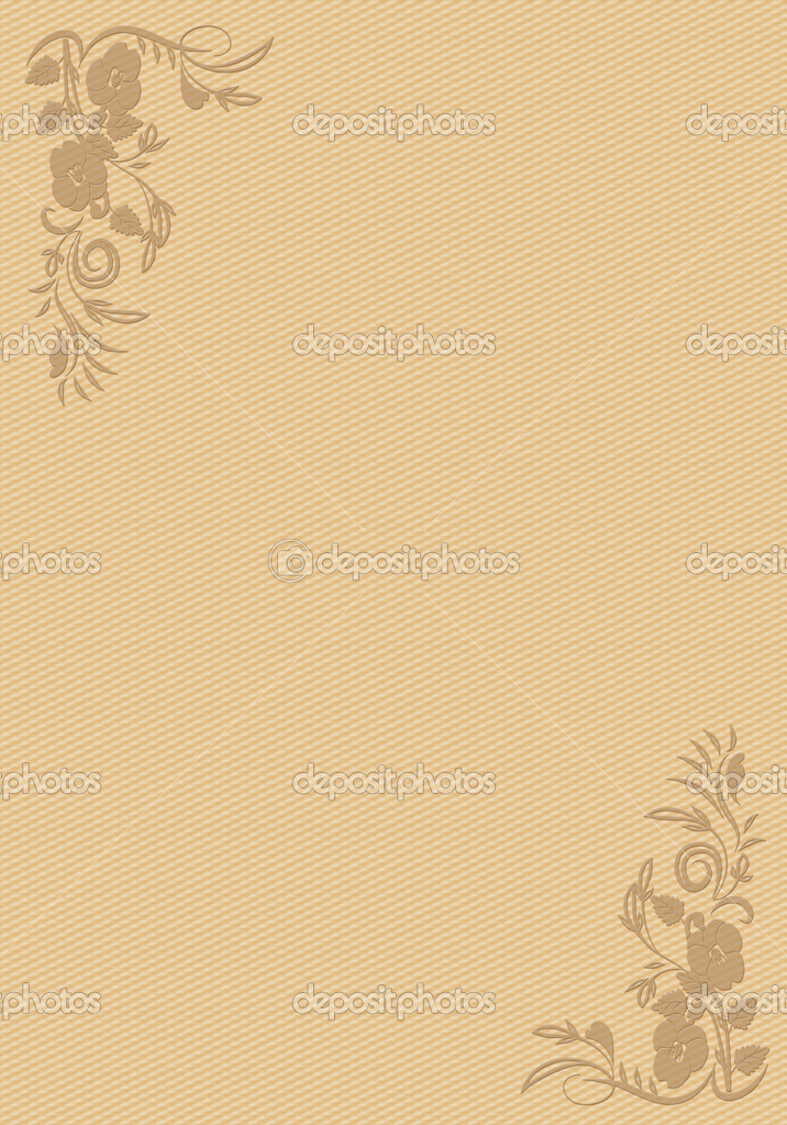 Paper background with flowers. Stock Vector Image by ©lily45 #39504407