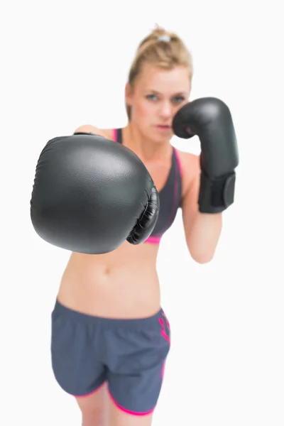 Woman boxer knockout Stock Photos, Royalty Free Woman boxer knockout ...