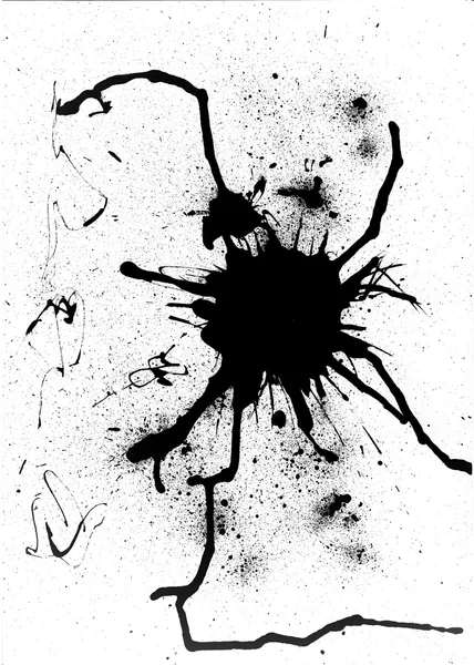 Black paint messy splatter Stock Photo by ©Wavebreakmedia 24146053