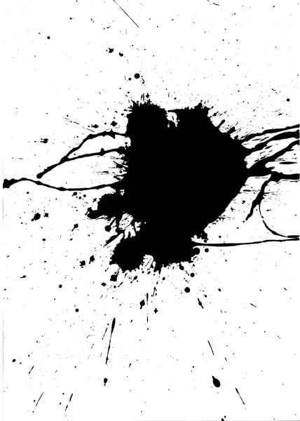 Black paint messy splatter Stock Photo by ©Wavebreakmedia 24146053