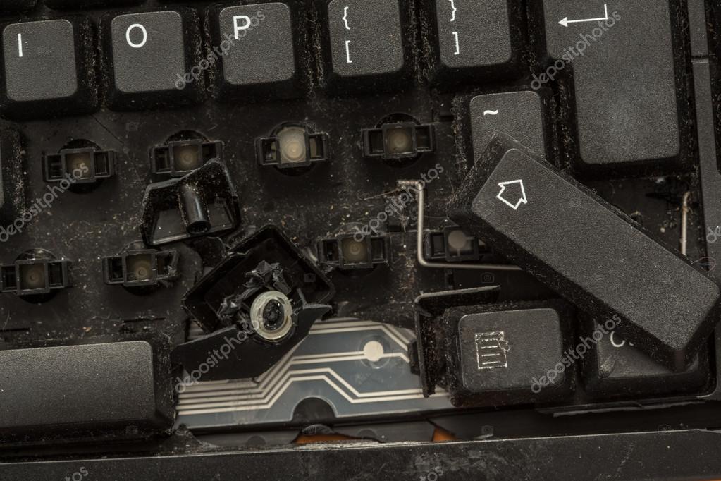 Broken keyboard — Stock Photo © Wavebreakmedia #24146329