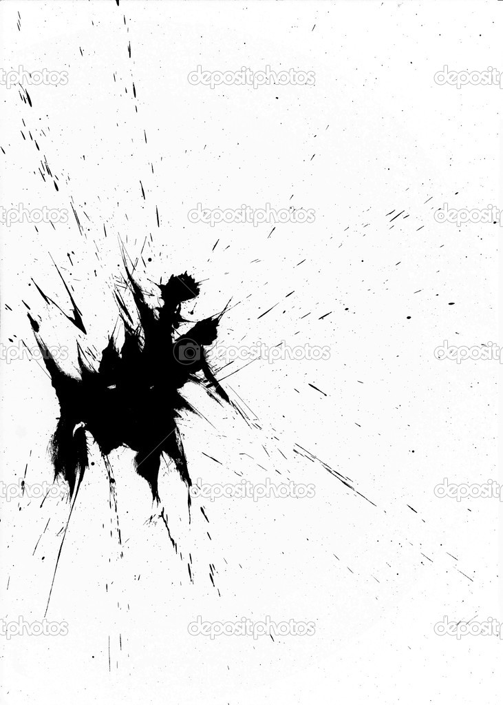 Black paint splash Stock Photo by ©Wavebreakmedia 24148613