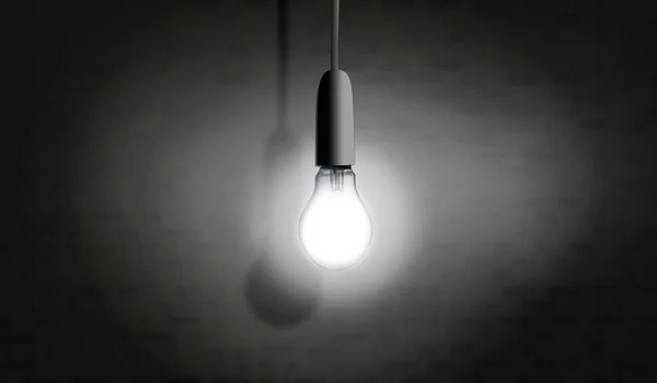 One light bulb - Stock Image - Everypixel