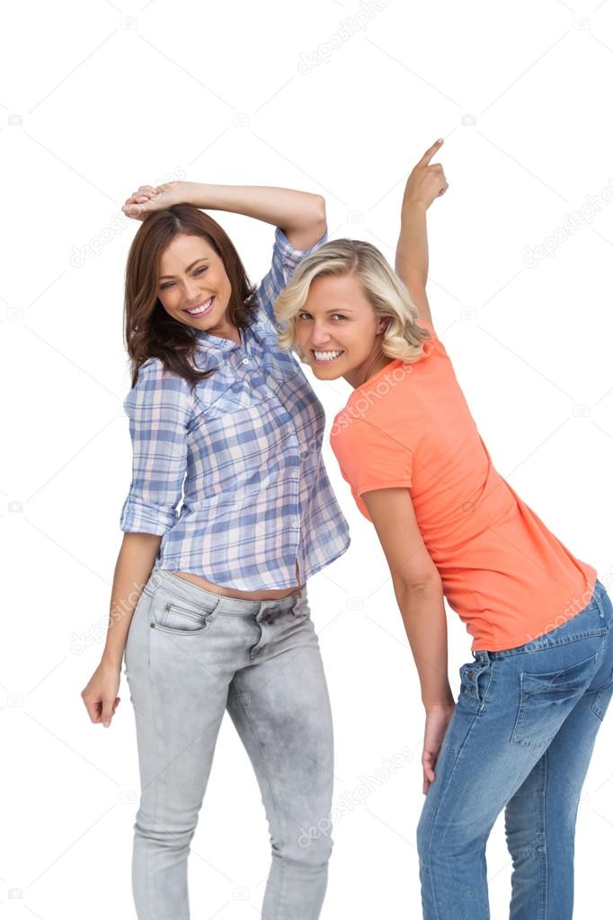 Women dancing together Stock Photo by ©Wavebreakmedia 25727171