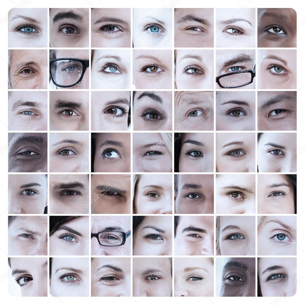 Collage of different eyes Stock Photo by ©Wavebreakmedia 26990521