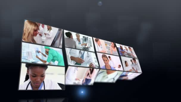 Short clips showing doctors working in hospital Stock Video Footage by ...