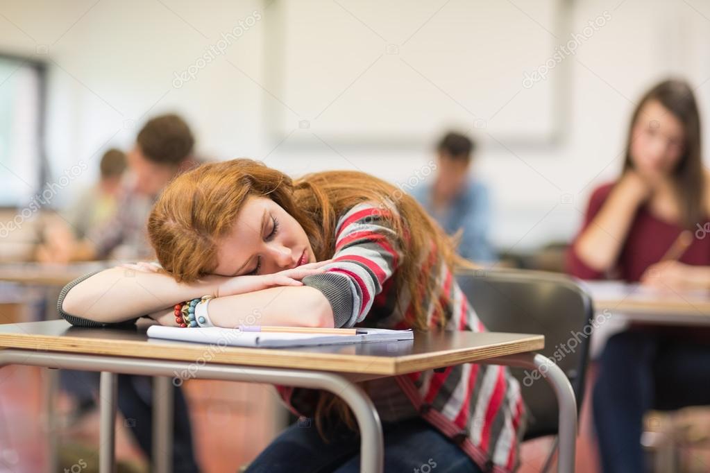 Sleeping In Class College