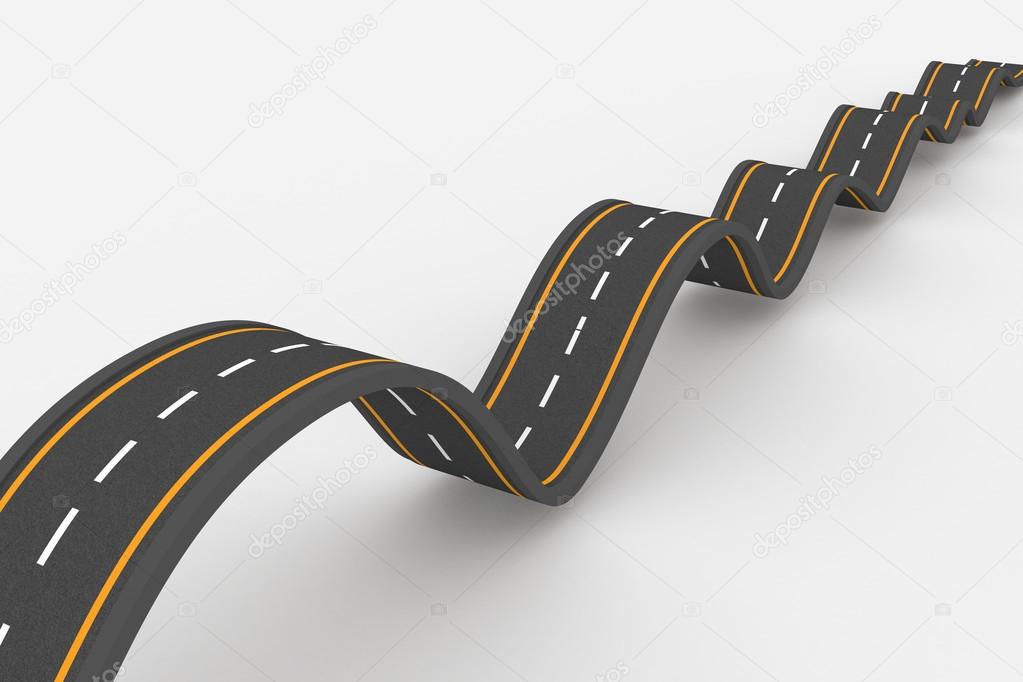Bumpy Road Clipart
