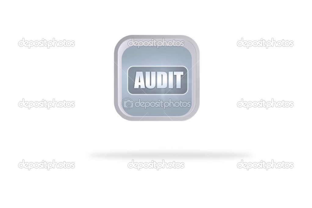 Audit banner on abstract screen — Stock Photo © Wavebreakmedia #38462381