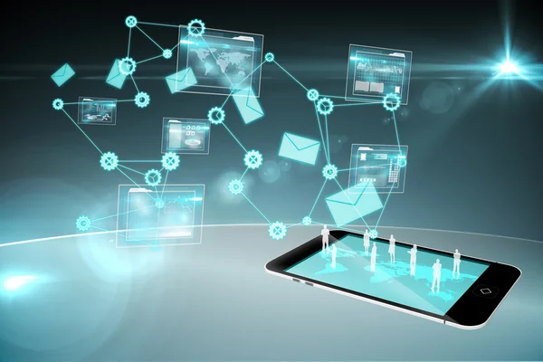 Online connection background - Stock Image - Everypixel