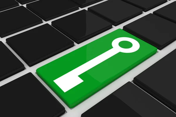 Key on keyboard - Stock Image - Everypixel