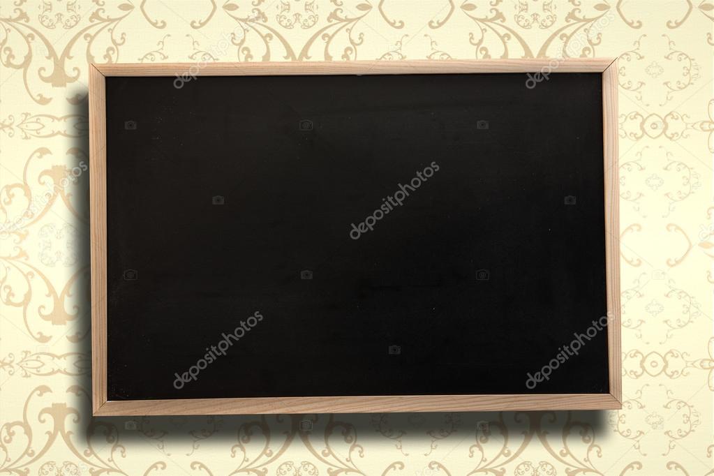 Chalkboard with wooden frame — Stock Photo © Wavebreakmedia #44893075