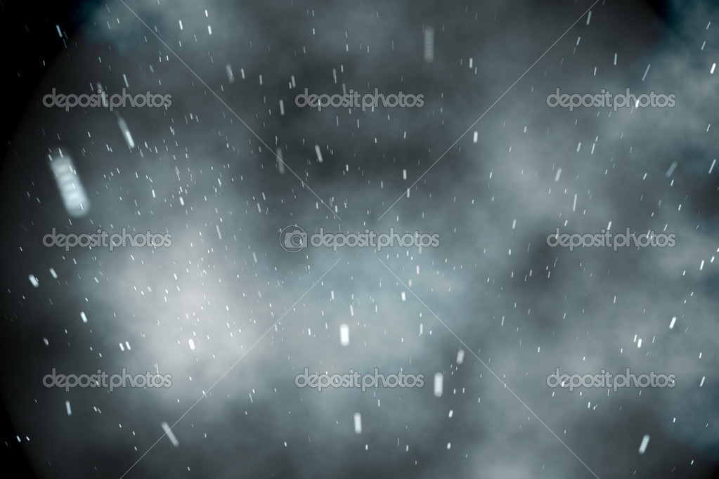 Cloudy sky with snow falling Stock Photo by ©Wavebreakmedia 45104443