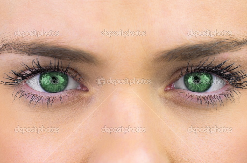 Very Light Green Eyes