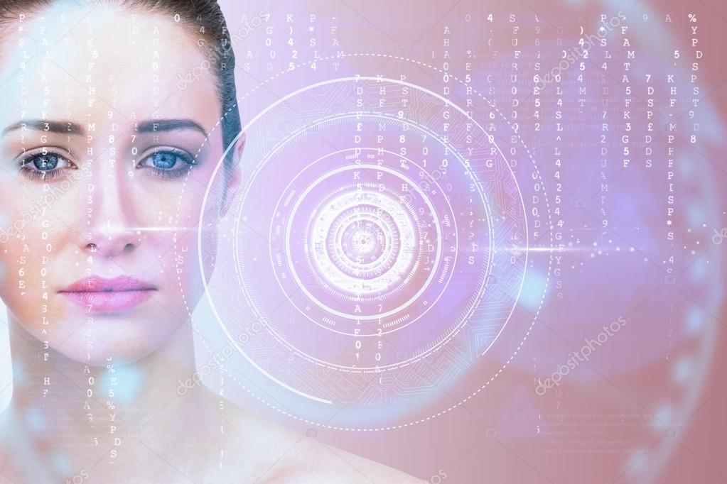 Composite image of natural beauty posing — Stock Photo © Wavebreakmedia ...