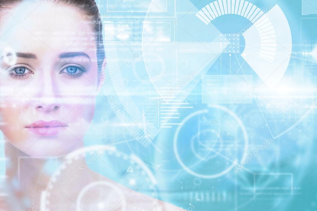 Composite image of natural beauty posing — Stock Photo © Wavebreakmedia ...