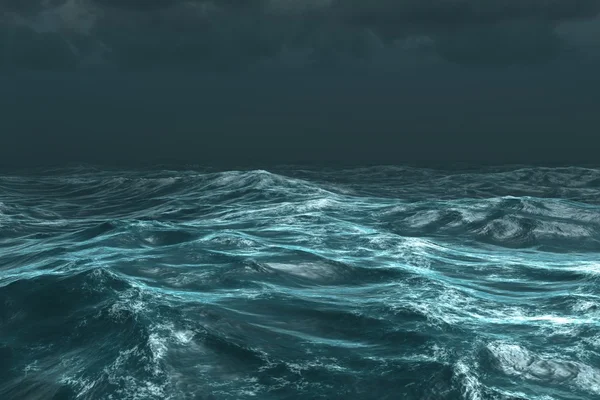 Rough Sea Waves