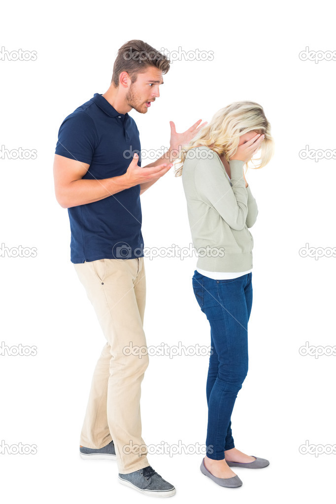 Young couple having an argument Stock Photo by ©Wavebreakmedia 51594139