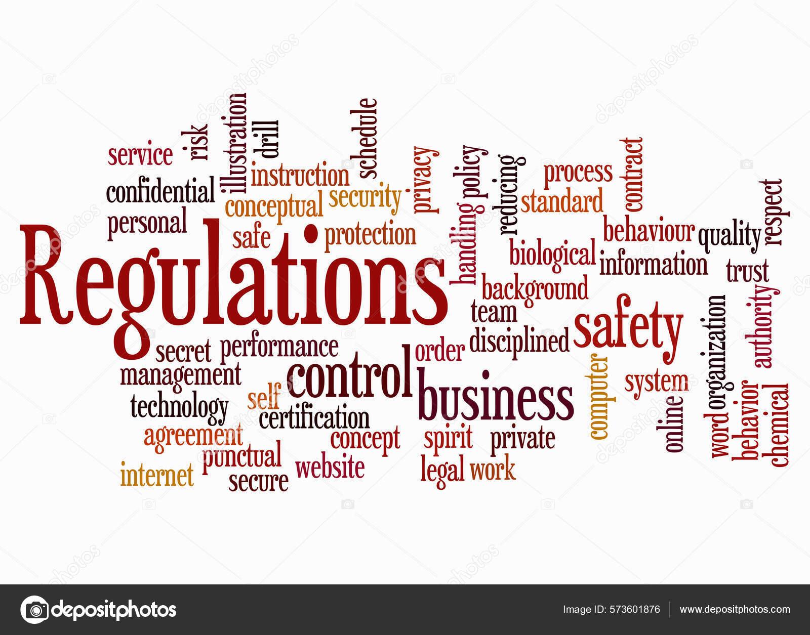 Word Cloud Regulations Concept Create Text Only Stock Photo by ...