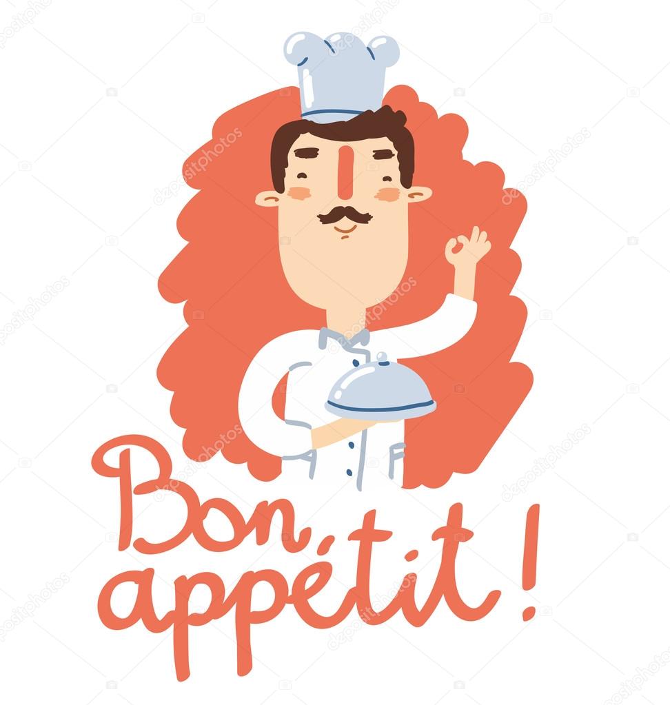 Bon appetit — Stock Vector © stolenpencil #24030329