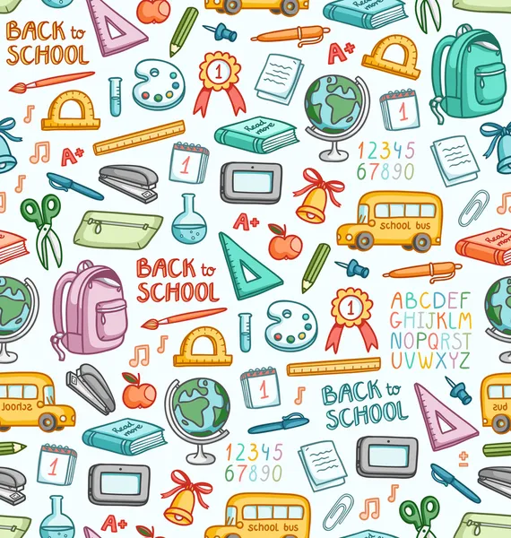 School pattern Vector Art Stock Images | Depositphotos