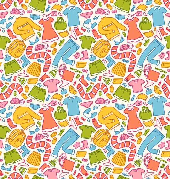 Clothes seamless pattern Stock Vector Image by ©stolenpencil #51089059
